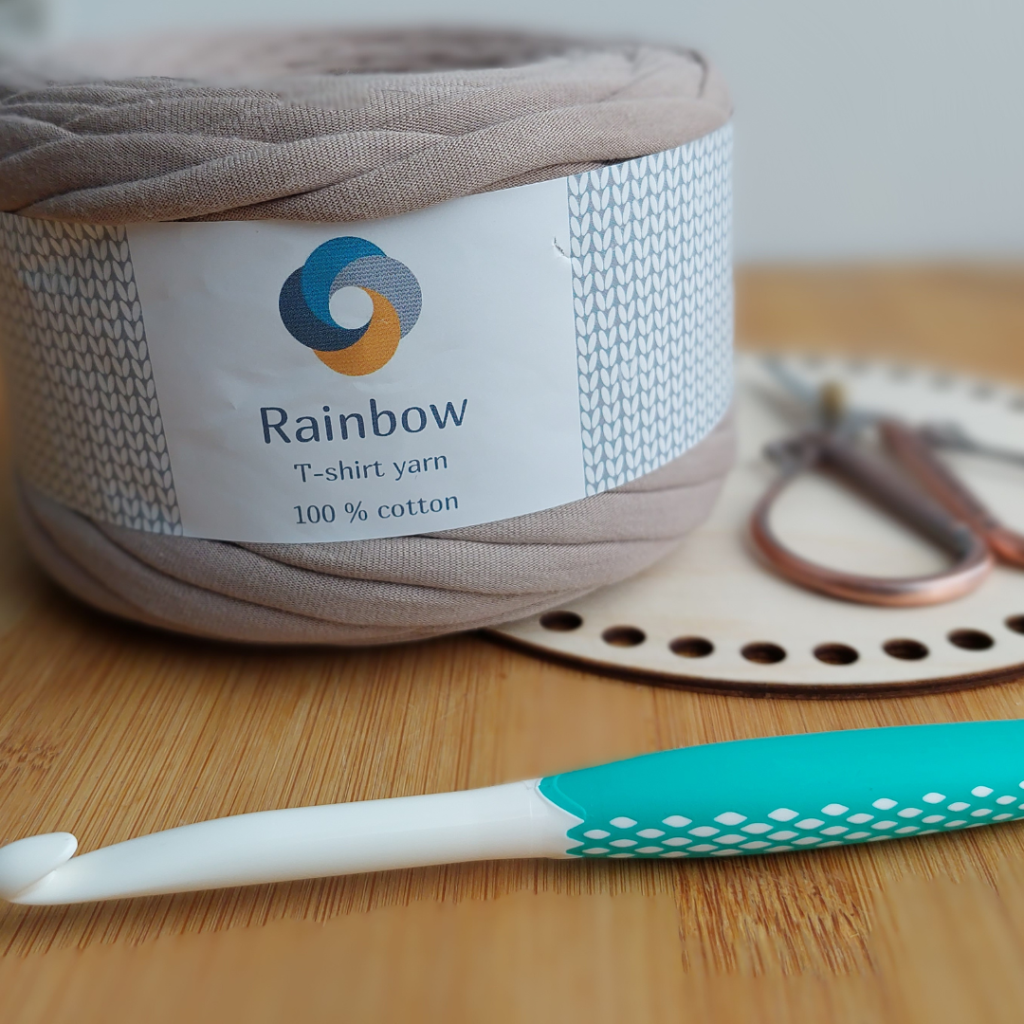 Free Wooden Base Crochet Basket Pattern (30 Min Project)